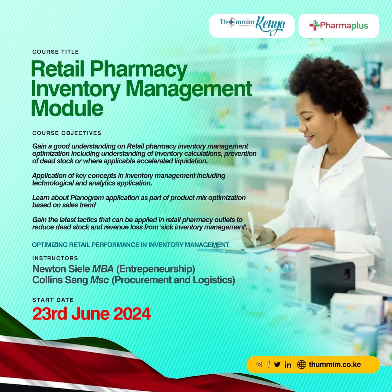 Retail Pharmacy Inventory Management Course – Thummim