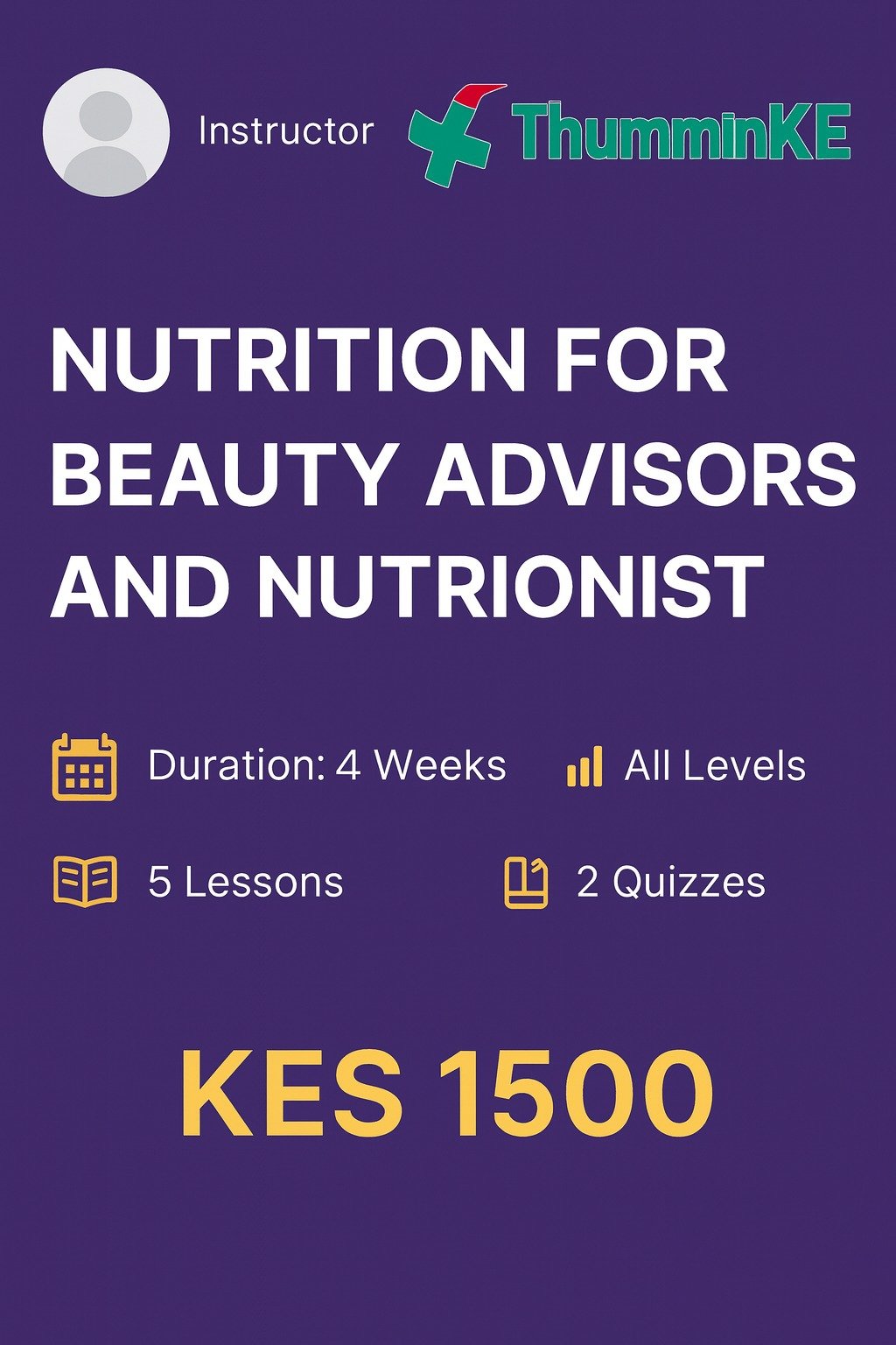 NUTRITION FOR BEAUTY ADVISORS AND NUTRITIONIST (2)